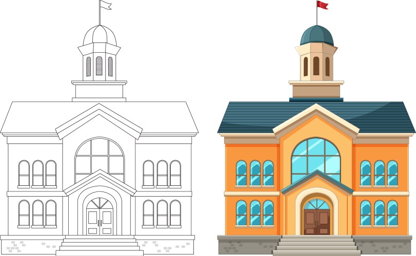 Courthouse Drawing Vector Images (over 800)