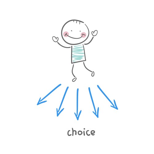 Cartoon two men or businessmen on rowing boat Vector Image