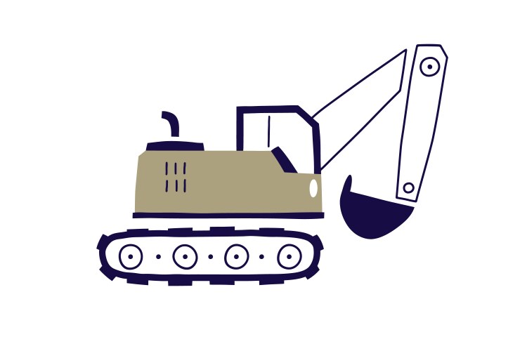 Digger Excavator Vector Images (over 13,000)
