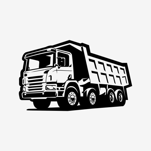 Dump Trailer Vector Images (over 1,600)