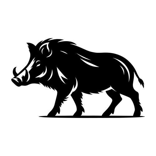 Hog Hunting Logo Profile For Pig Hunting