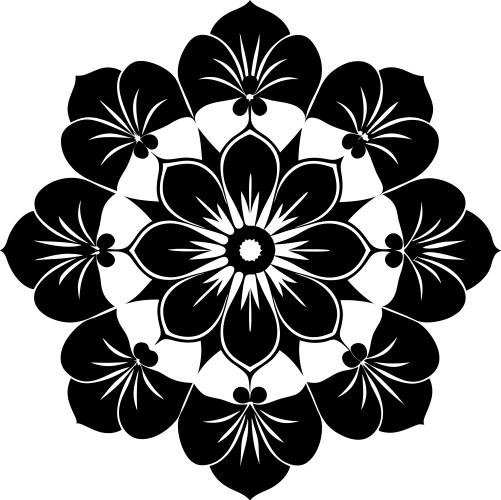 Mandala Rangoli Vector Images (over 1,900)