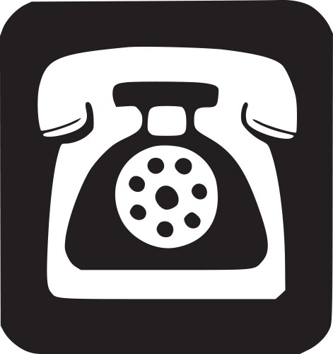 Phone Logo Black and White Vector Images (over 50,000)