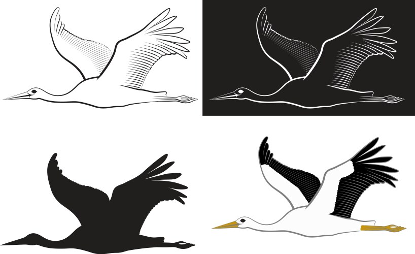 Stork Vector Images (over 9,000)