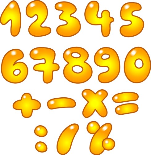 Numbers Vector Images (over 850,000)