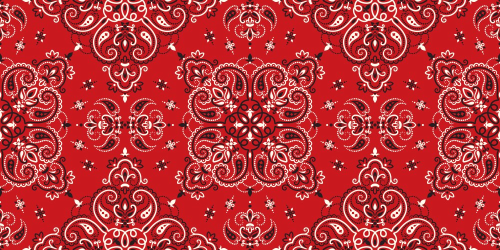Red Bandana Pattern Vector Images (over 830)