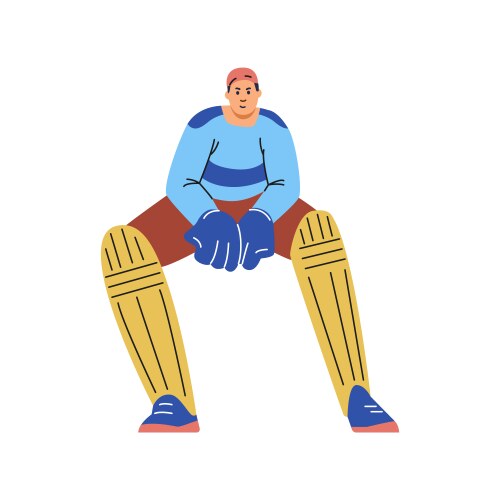 Wicketkeeper Vector Images (54)