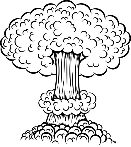 Atomic Bomb Drawing Vector Images (over 510)