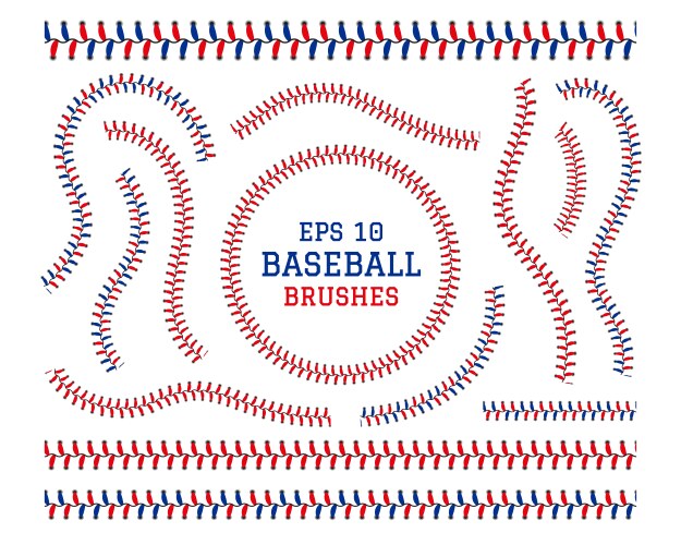 Lace borders seamless vintage decorative ribbons Vector Image