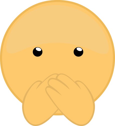 Yellow emoticon bald man hand fingers snap wink – Royalty-Free Vector ...
