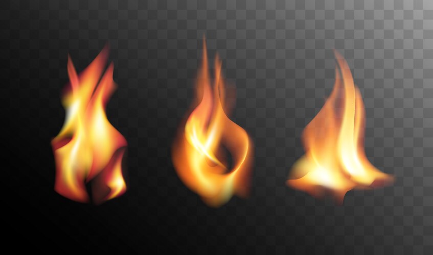 Realistic Fire Vector Images (over 11,000)