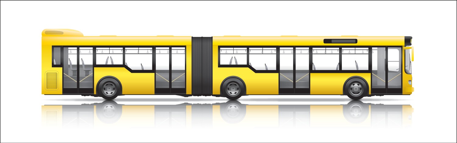 City bus Royalty Free Vector Image - VectorStock