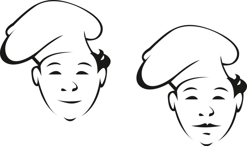 Chef hat Royalty Free Vector Image - VectorStock