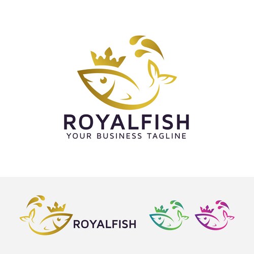 Royal crown banner Royalty Free Vector Image - VectorStock