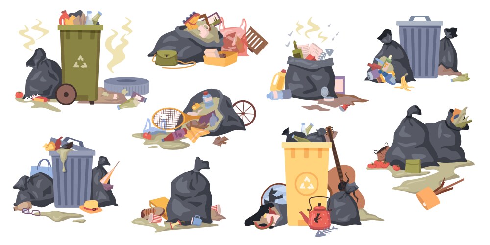 Garbage Pile Cartoon