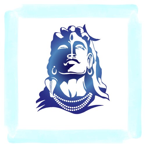 Shiv ji Royalty Free Vector Image - VectorStock
