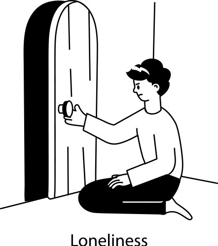 Loneliness Vector Images (over 10,000)