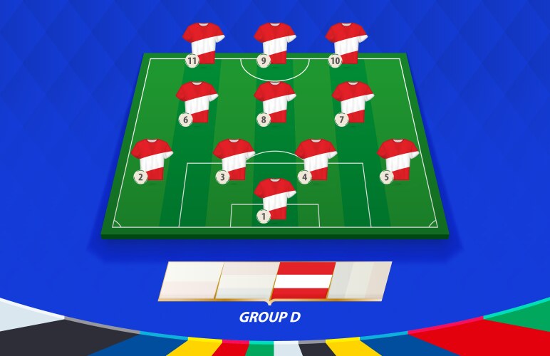 Football Pitch Lineup Vector Images (over 520)