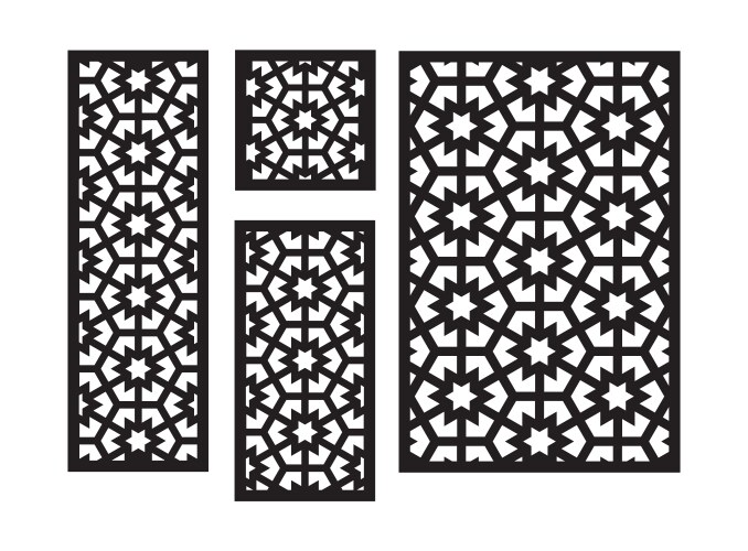 Cnc jali Vector Images & Graphics for Commercial Use | VectorStock