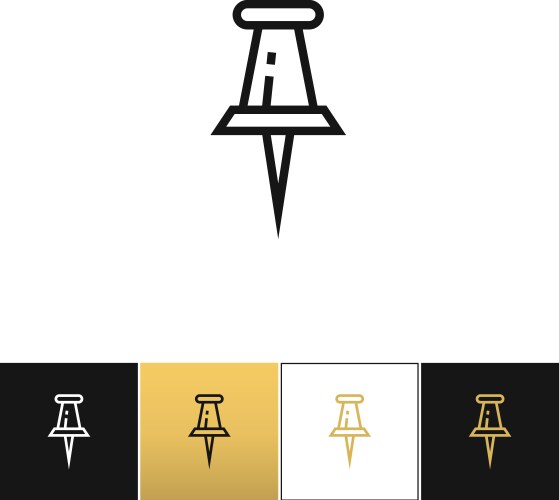 Set push pull sign Royalty Free Vector Image - VectorStock