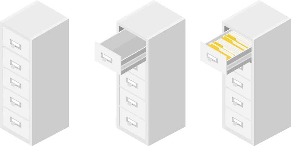 Cabinet Isometric Vector Images (over 6,500)