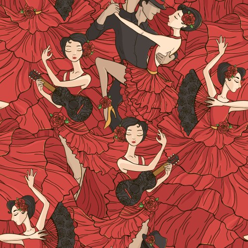 Flamenco Vector Images (over 5,100)