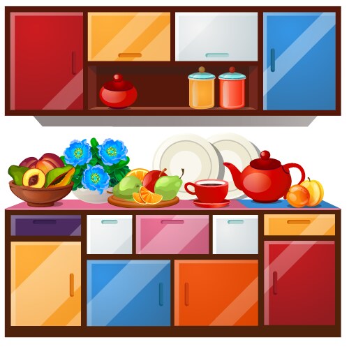 Kitchen Cartoon Vector Images (over 140,000)