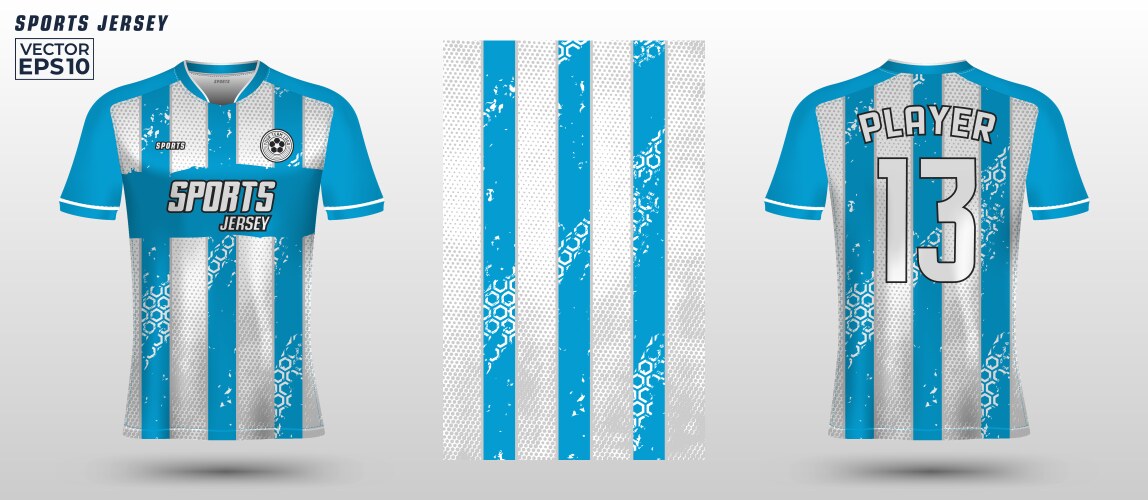 Blue jersey Vector Images & Graphics for Commercial Use | VectorStock