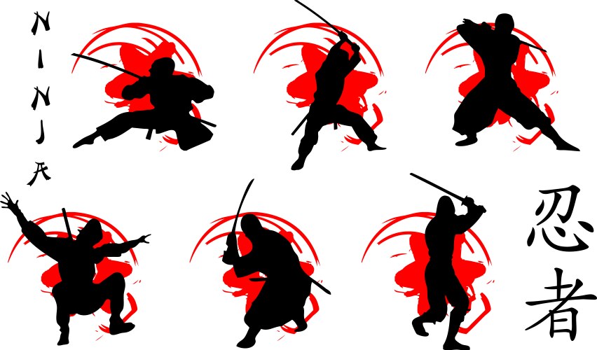 Ninja Vector Images (over 20,000)