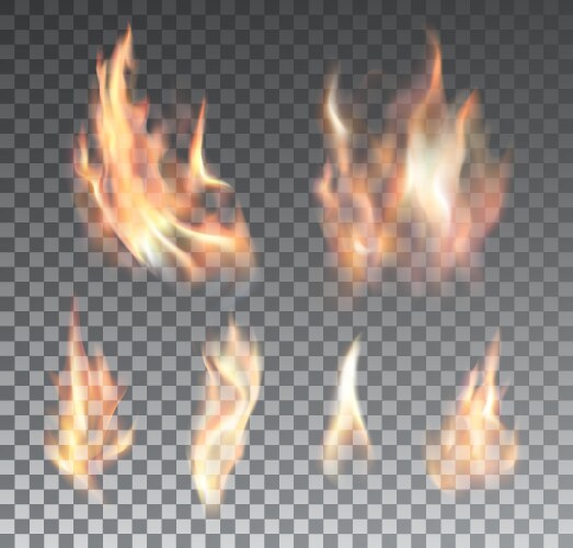 Realistic Fire Vector Images (over 11,000)