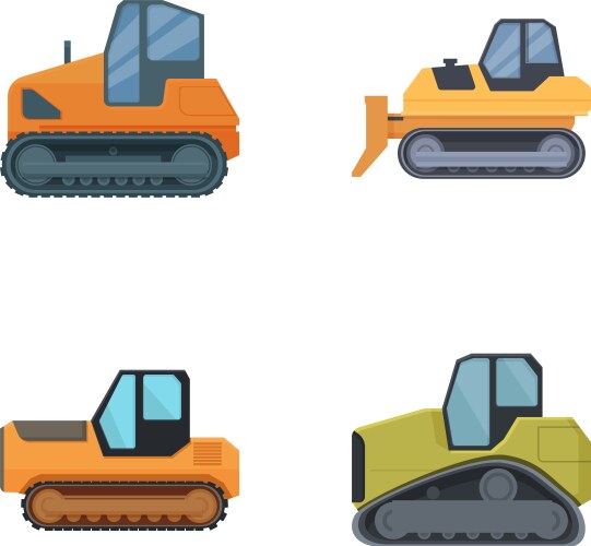 Cartoon Dozer Vector Images (over 210)