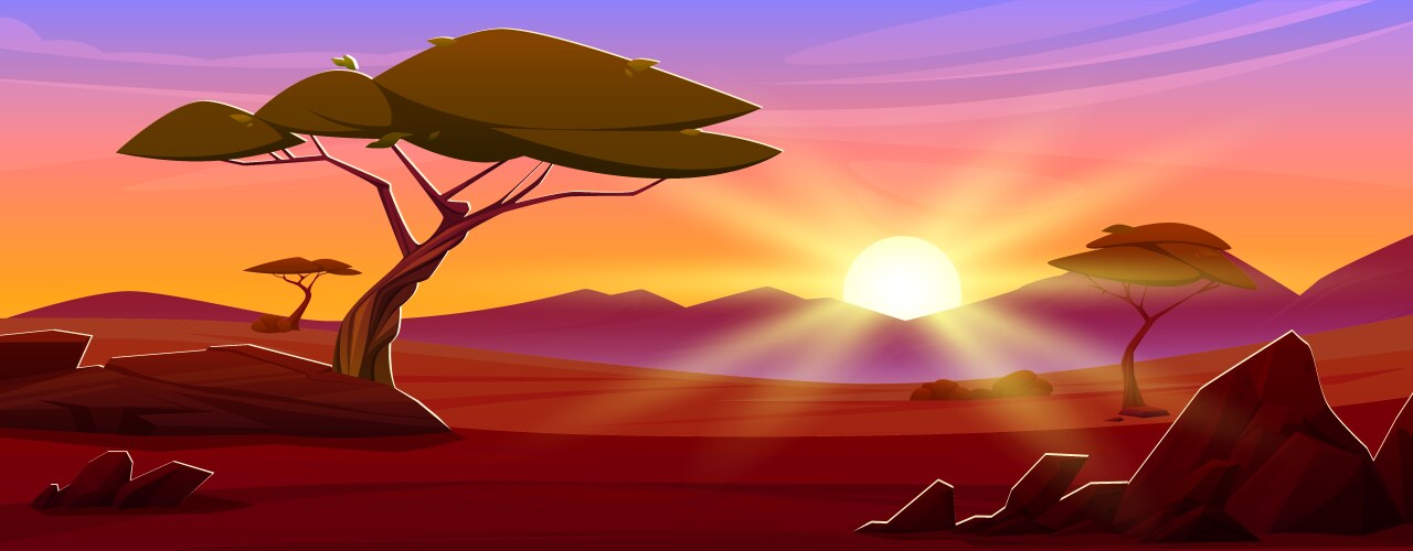 Sunset Cartoon Vector Images (over 34,000)