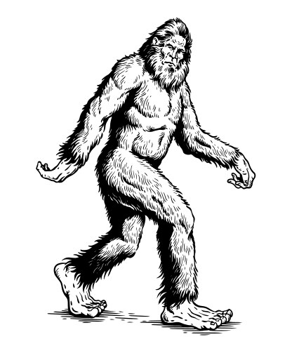 Sasquatch Vector Images (over 1,900)