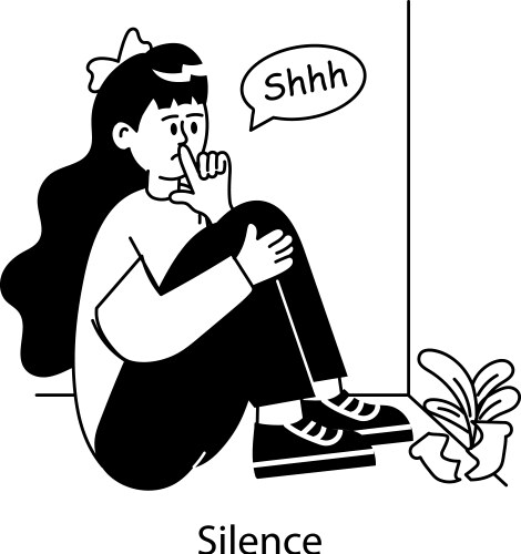 Silence Vector Images (over 22,000)