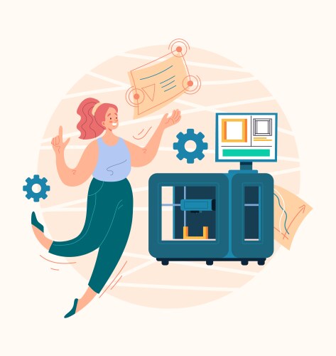 Industrial Printer Vector Images (over 10,000)