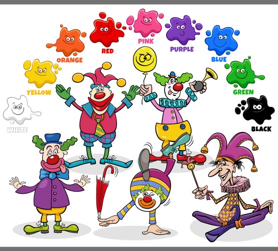 Learn color Royalty Free Vector Image - VectorStock