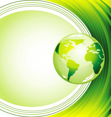 Colorful eco background Royalty Free Vector Image