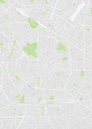Milan City Map Vector Images (over 230)