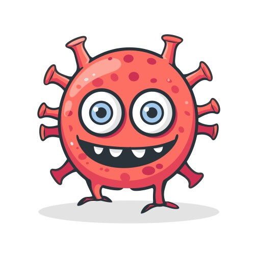 Virus Cartoon Vector Images (over 89,000)