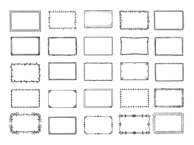 Square Shape Outline Vector Images (over 56,000)