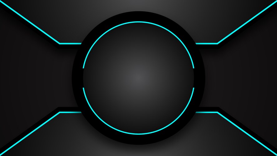 Black and blue futuristic background – Royalty-Free Vector | VectorStock