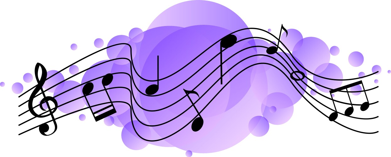 Purple Music Note Clip Art