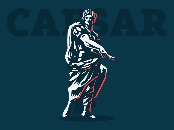 Assassination julius caesar Royalty Free Vector Image