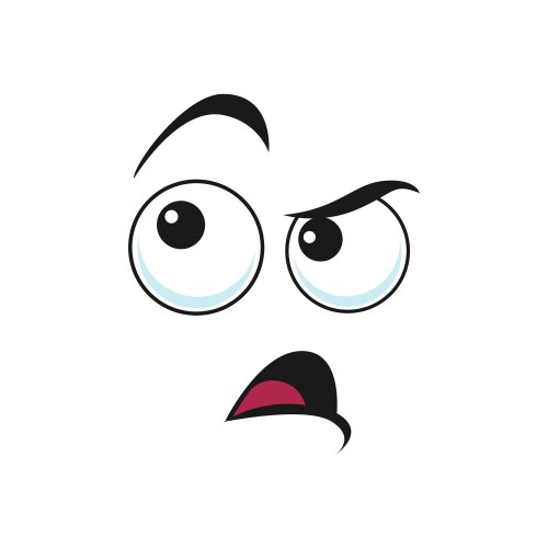 Suspicious Look Cartoon Suspicious Face. Classic Memes Sticker Pack.