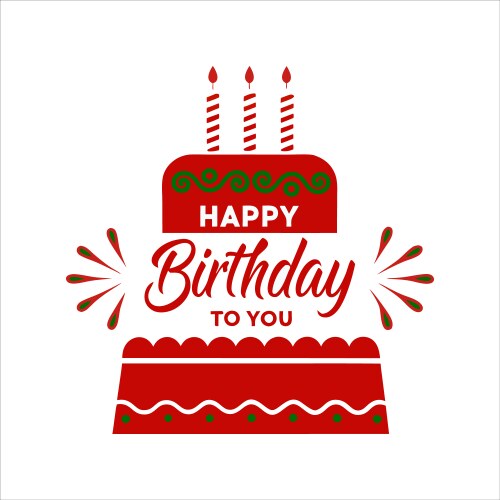 Happy Birthday Word Art Vector Images (over 2,300)
