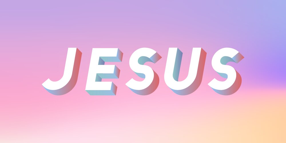 Jesus Word Vector Images (over 3,300)