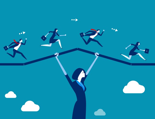 Pretty support cartel Royalty Free Vector Image