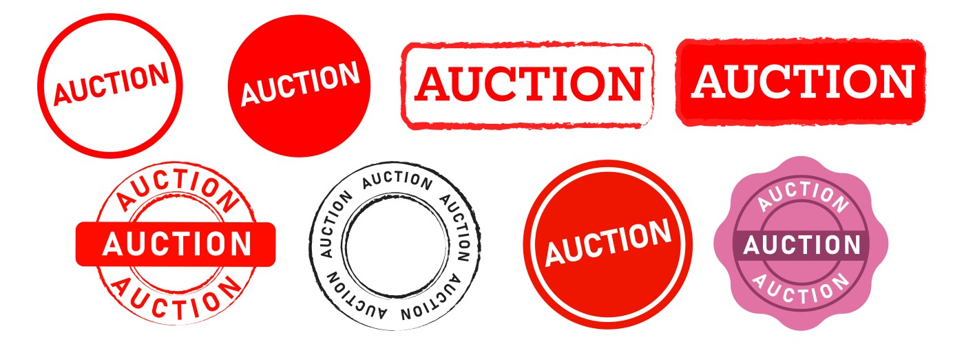 Pending rectangle and circle stamp label sticker Vector Image