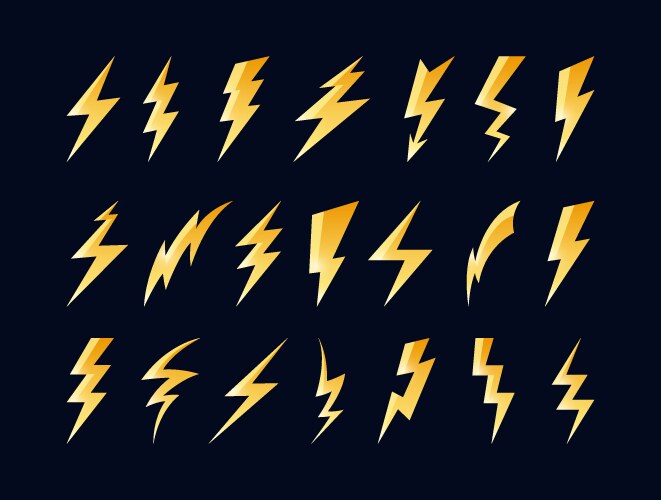 Lightning Bolt Cartoon Vector Images (over 3,900)