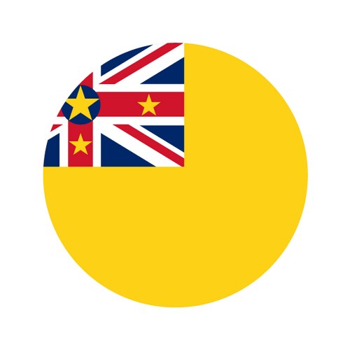 Circular world flag Royalty Free Vector Image - VectorStock